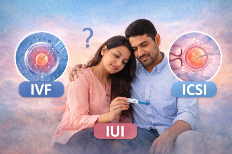 IVF vs IUI vs ICSI Guide | Kasturi Hospital Care